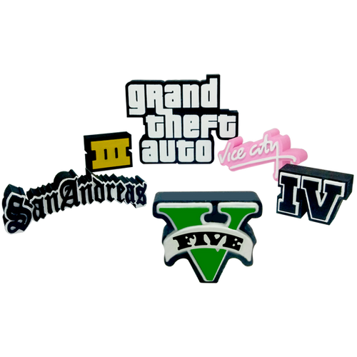 GTA (Grand Theft Auto) - Todos os Logos | GamerGeekStore