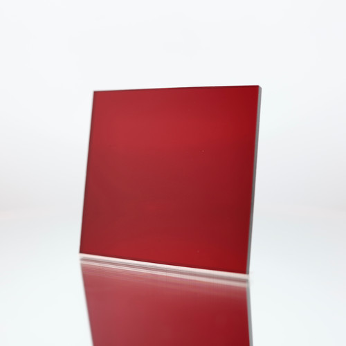 Deep Red Transparent Acrylic | Cerulean Tides
