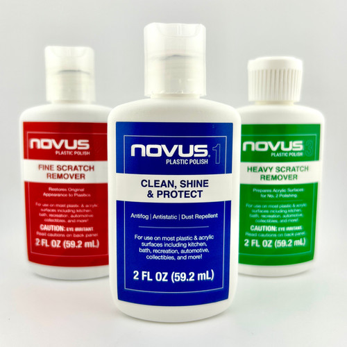 NOVUS Plastic Polish System 2 oz. Trio | Cerulean Tides