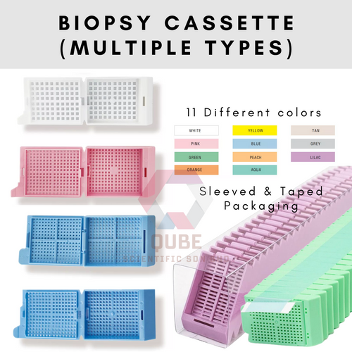 Biopsy Cassette (Multiple Types) | Qube Scientific