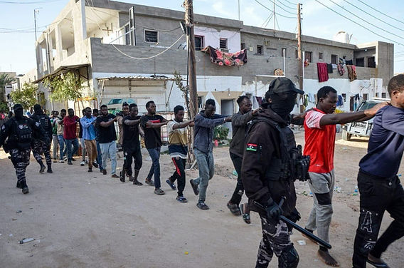 libya black population