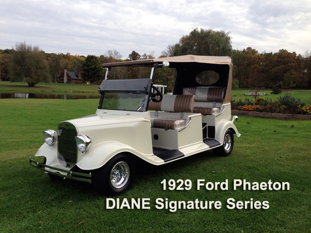 GOLF CART PHAETON STREETROD DIANE SERIES