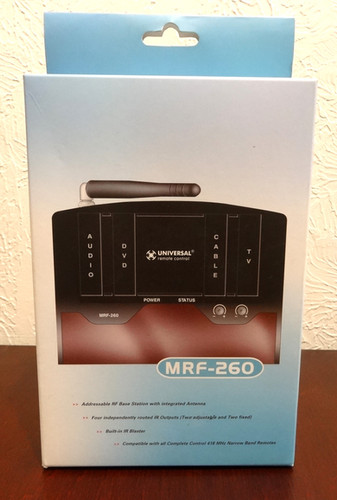 URC MRF-260 Narrow Band RF Base Station (Black) | Audible Elegance