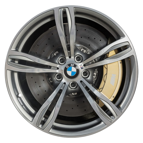 20" 2012-2019 BMW M6 Polished Grey Rear Wheel 71578 Style 343 ...