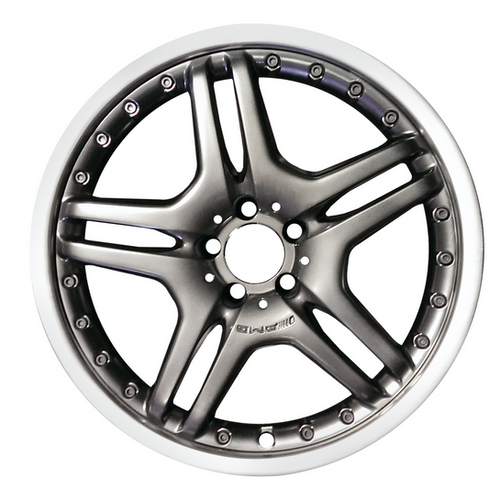19" 2003-2008 Mercedes-Benz SL-Class AMG Rear Charcoal Wheel 65341 ...