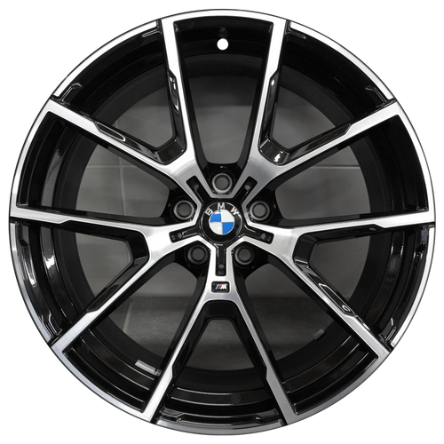20" 2019-2020 BMW 840i M850i Machined Black Front Wheel 86423 Style 728 ...
