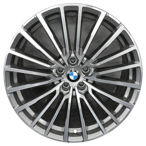 20" 2020 BMW 740i 745e 750i M760i Machined Grey Rear Wheel 86520 Style ...