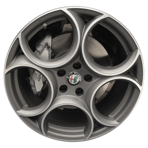 19" 2018-2019 Alfa Romeo Stelvio Machined Charcoal Wheel 58172 ...