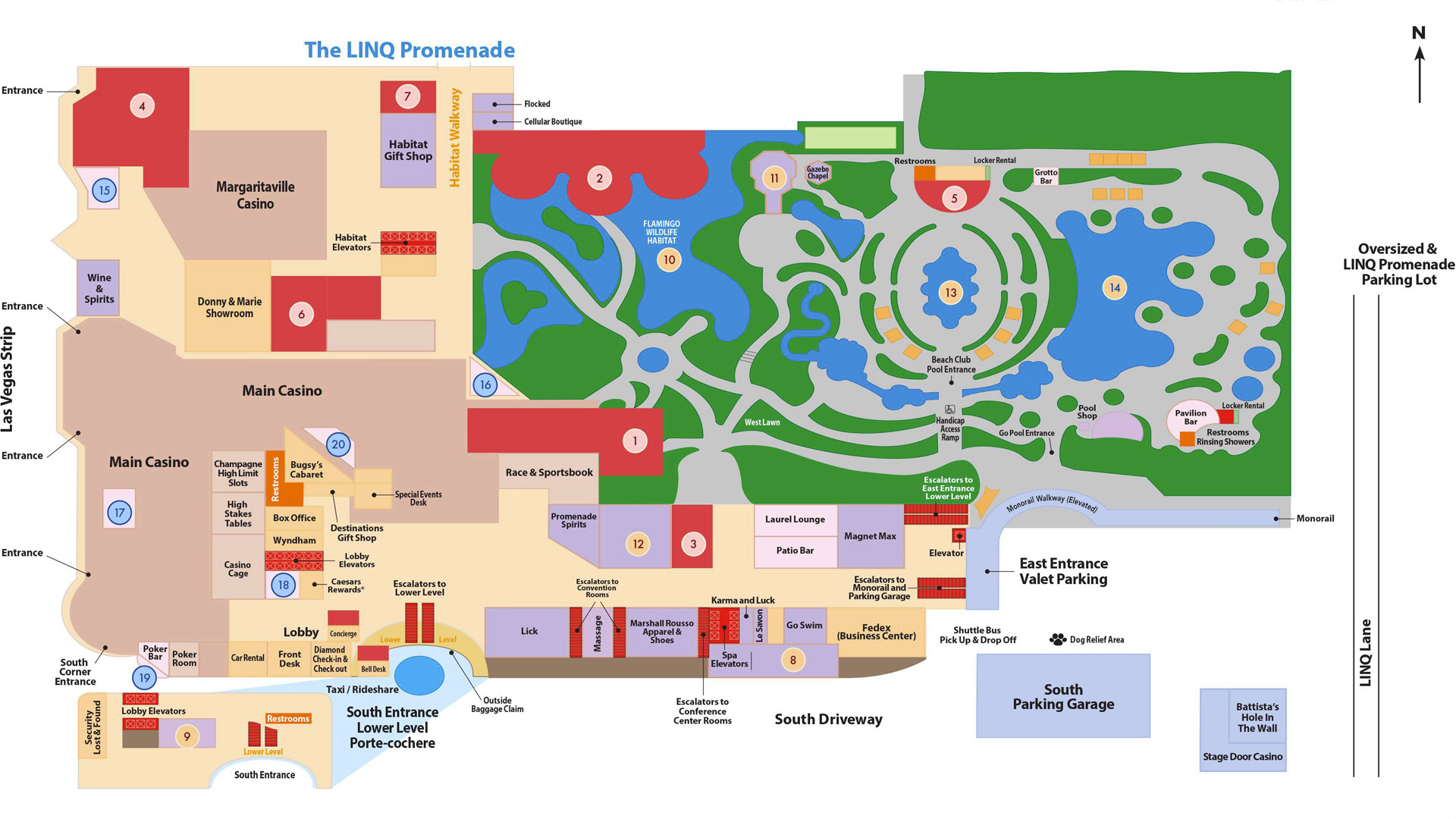 Flamingo Map 2026 - Full Layout & Tips | Getawayk™