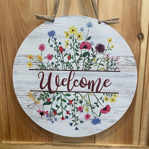 Wild Flowers Garden Sign - Spring Flower Sign | PK Decor