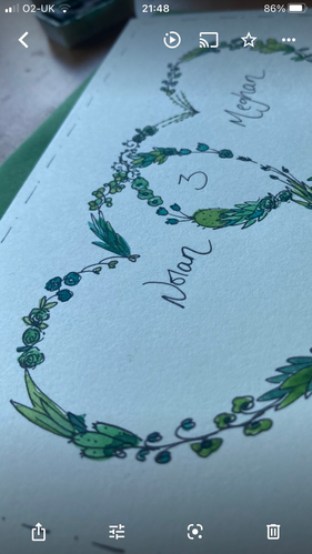 Interlocking Hearts Card | Jo Herbert Makes