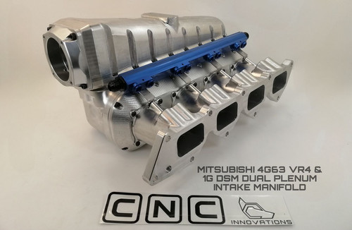 MITSUBISHI 4G63 VR4 & 1G DSM DUAL PLENUM INTAKE MANIFOLD | CNC INNOVATIONS