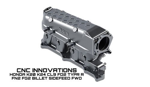 HONDA K20 K24 CL9 FD2 TYPR R FN2 FG2 SIDE-FEED FWD INTAKE (optional 4 ...