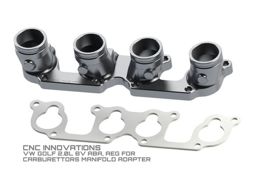 VW GOLF 2.0L 8V ABA, AEG FOR CARBURETTORS MANIFOLD ADAPTER ID37 OD45mm ...
