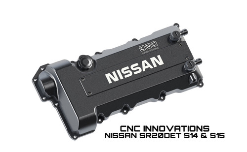 NISSAN SR20DET S14 & S15 BILLET VALVE COVER | CNC INNOVATIONS