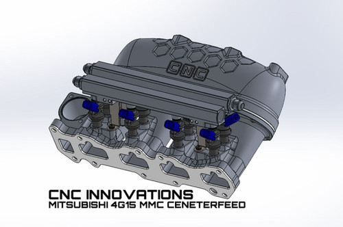 MITSUBISHI 4G15 MMC CENTER-FEED BILLET INTAKE MANIFOLD | CNC INNOVATIONS