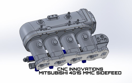 MITSUBISHI 4G15 MMC SIDE-FEED BILLET INTAKE MANIFOLD | CNC INNOVATIONS