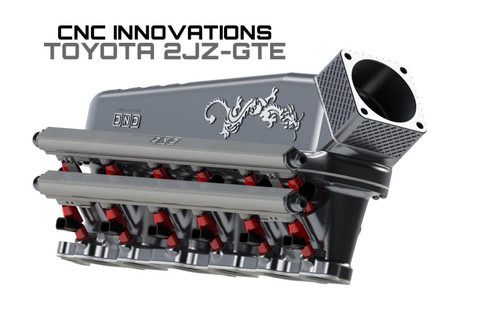TOYOTA 2JZ-GTE Billet Intake Manifold | CNC INNOVATIONS