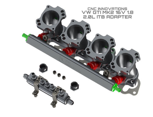 VW GTI MK2 16V 1.8 2.0L for Toyota 4AGE 20V ITB ADAPTER | CNC INNOVATIONS