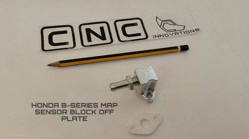 HONDA B-SERIES B16 B18 B20 MAP SENSOR BLOCK OFF PLATE | CNC INNOVATIONS