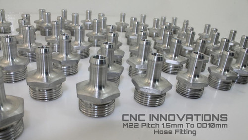 M22 Pitch 1.5mm To OD10mm Hose Fitting | CNC INNOVATIONS