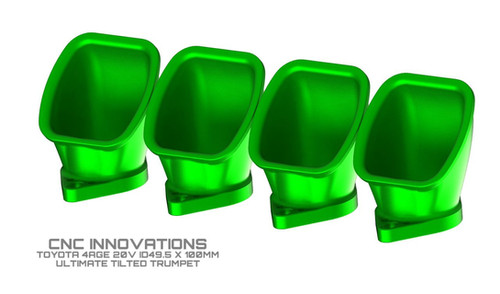 TOYOTA 4AGE 20V 100MM SET ULTIMATE TILTED STACKS AIR HORN TRUMPET | CNC ...