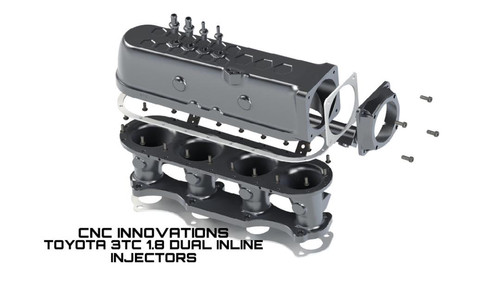 TOYOTA 3TC 1.8 DUAL INLINE INJECTORS BILLET INTAKE MANIFOLD | CNC ...