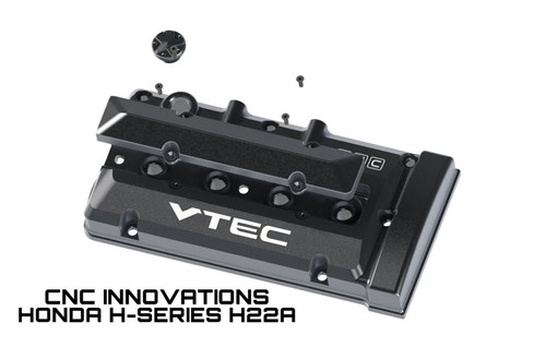 HONDA H-SERIES H22A BILLET VALVE COVER | CNC INNOVATIONS