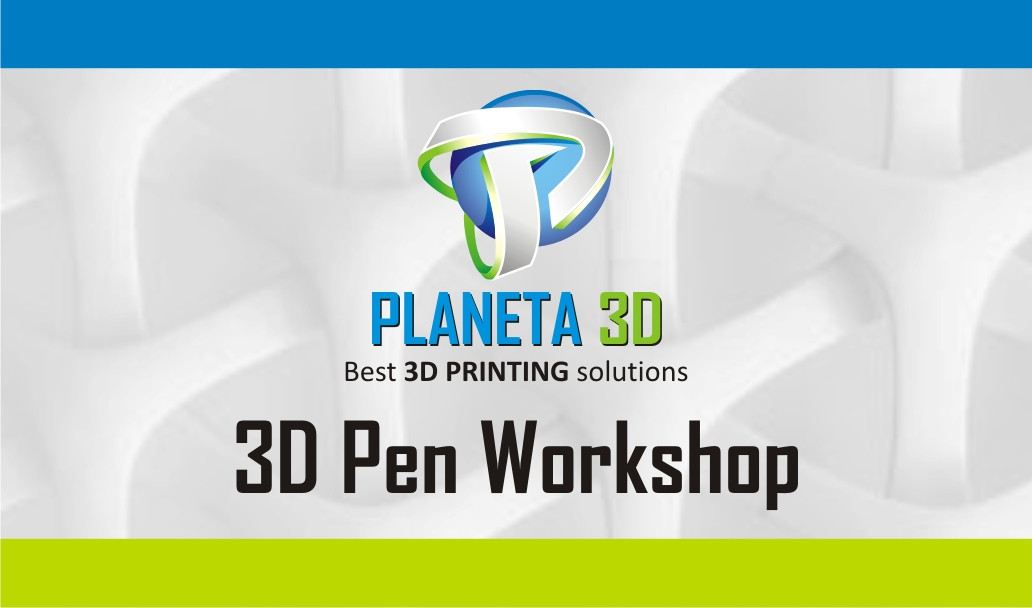 3D Pen Workshop | DIY Activity | Online | Planeta 3D