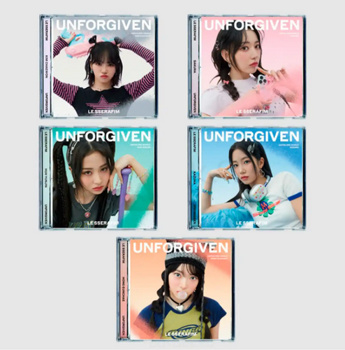 LE SSERAFIM - Unforgiven Member Jewel Cases | KPOP KORNER