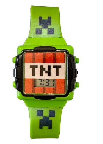Minecraft TNT Flashing LCD Watch | Hellolims