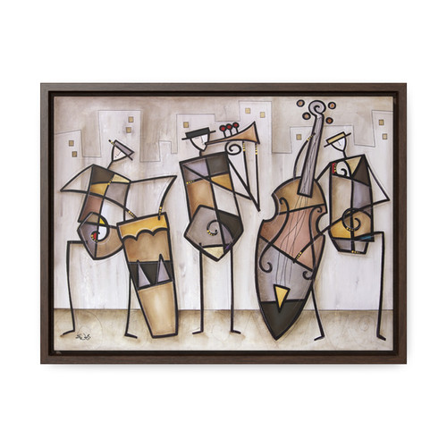 Urban Trio by Eric Waugh Gallery Canvas Wrap framed | eric-waugh-art