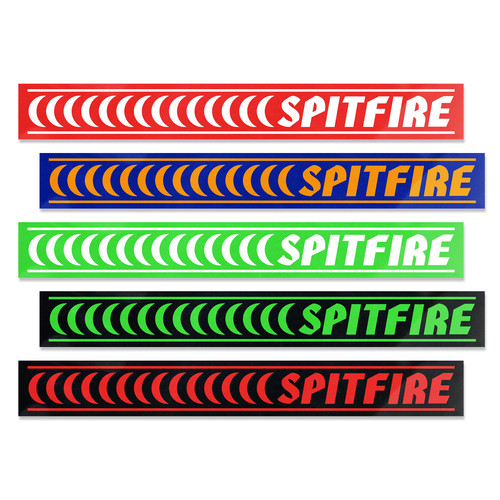 Spitfire Barred Sticker 30x4cm | Extreme Skateshop