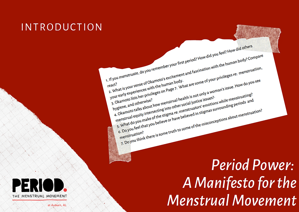 Period Power: A Manifesto for the Menstrual Movement