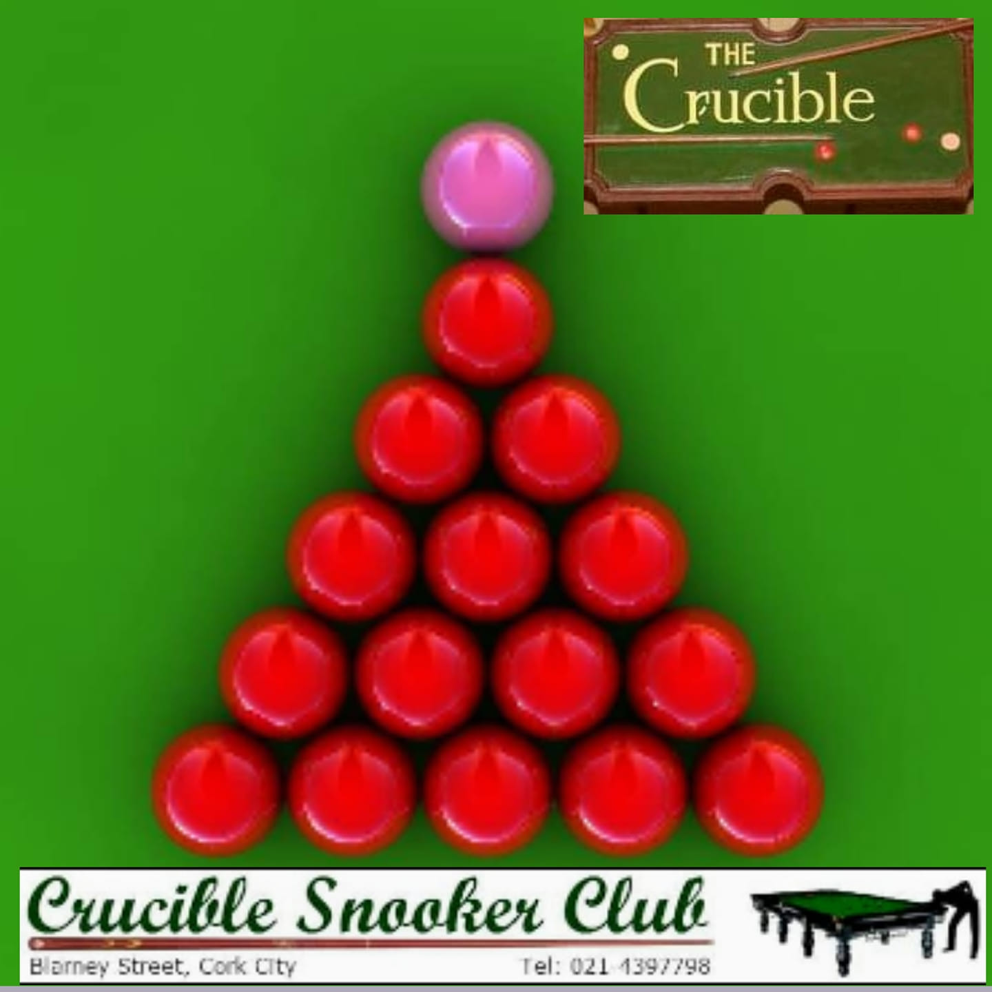 Crucible Snooker Club | PackOfReds.com