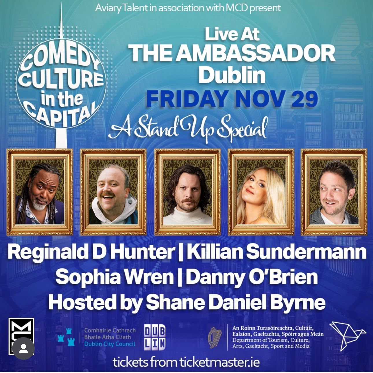 Comedy Culture in the Capital - A Stand Up Special | Ambassador - Dublin