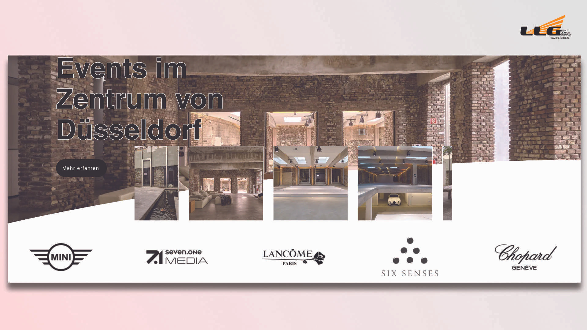 Area 44: Ihre Eventlocation in Düsseldorf | LLG GmbH