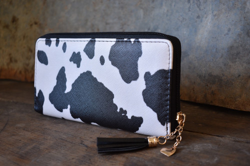 Cow Print Wallet | Story Bank Mandurama