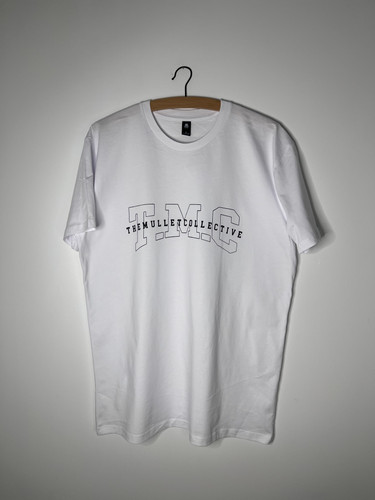 TMC Logo White Adult Tee | TMC