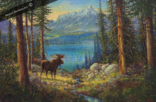 Bull Moose | Vernon Murdock Art