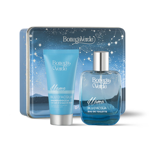 MAN - BLUE WATER METAL BOX | Bottega Verde