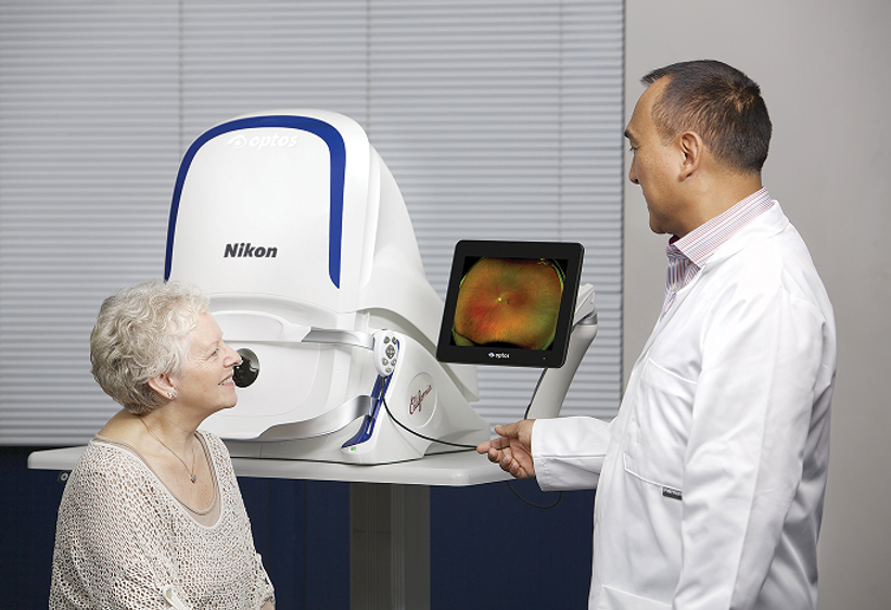 Retinal Imaging Scan At Weygang Opticians In Gloucester