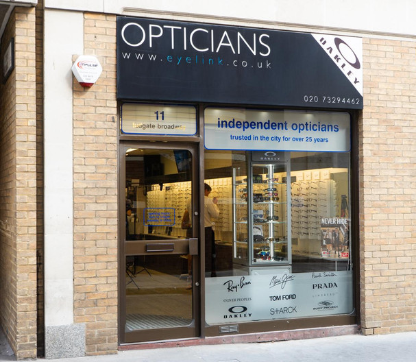 Opticians London (Eyelink) Established Over 25 Years