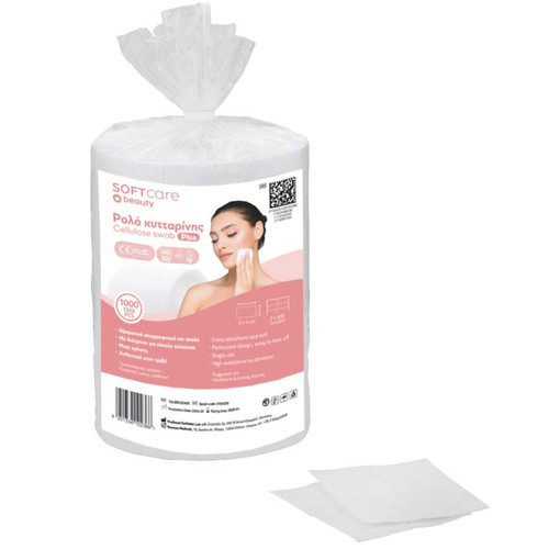 Cellulose swabs 4cm x 5cm Plus (1000pcs) | Safe Beauty Studio