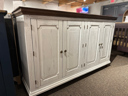 Margot White Console Cabinet 7021CNSWT | Image Home