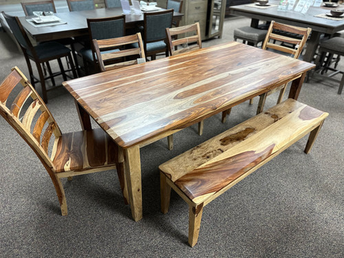 Frontier Natural Dining Table | Image Home