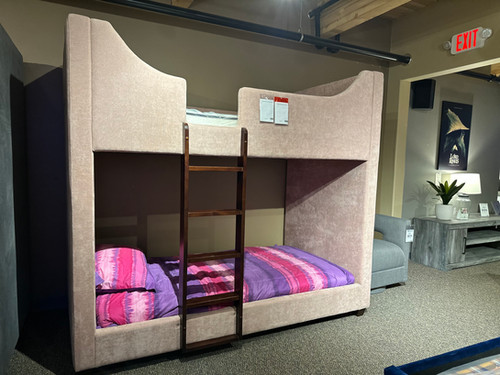Morgan Pink Bunk Bed | Image Home