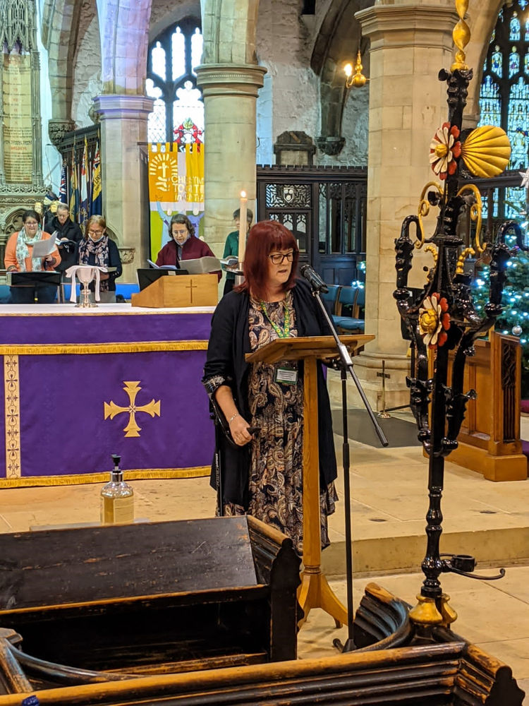 Beverley Moore commissioned as first Anna Chaplain in Cumbria