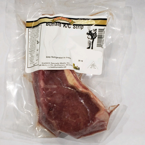 Buffalo KC Strip (10-14 Oz.) | Krehbiels Meats