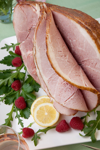 Bone in Spiral Sliced 1/2 Ham 8-9 lbs. | Krehbiels Meats